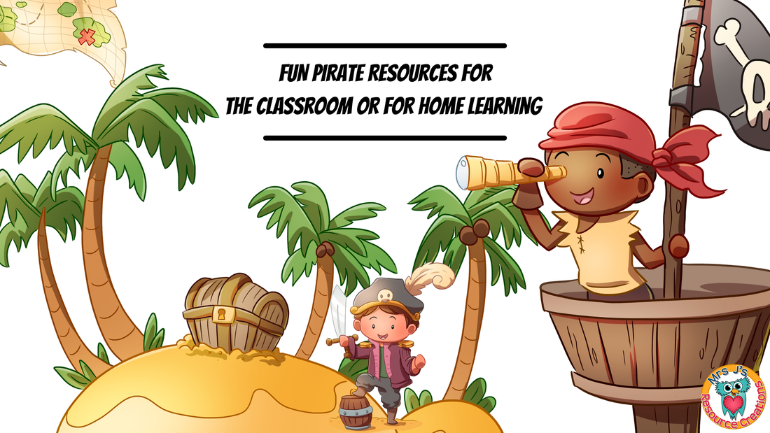 Fun Pirate - Themed Teaching Resources to use in the classroom or at ...
