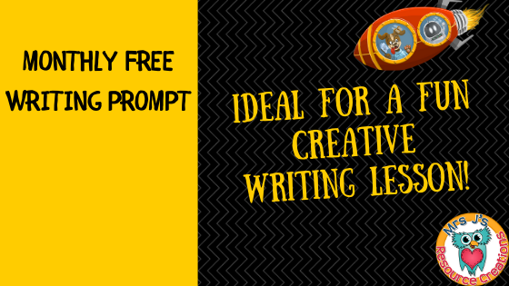 Monthly Writing Prompt with a Visual #1 - JJ Resource Creations
