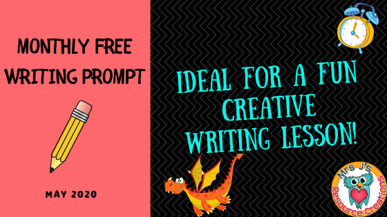 Monthly Free Writing Prompt - May - JJ Resource Creations