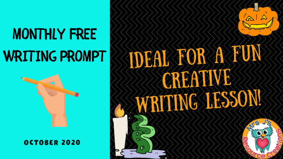 October Creative Writing Activity - It's a spooky One! - JJ Resource ...
