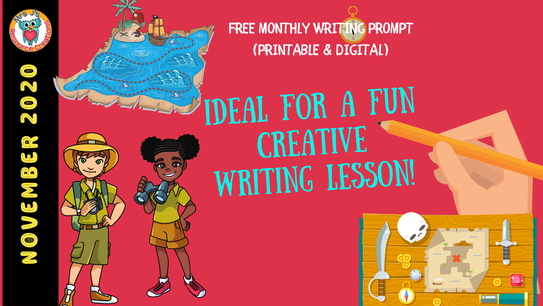 November Free Creative Writing Activity! - JJ Resource Creations