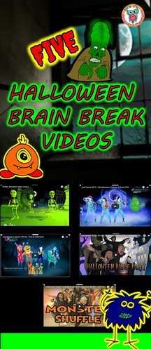 Five Halloween Brain Breaks for The Classroom - JJ Resource Creations