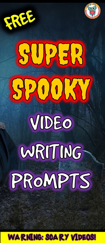 Super Spooky Video Writing Prompts! - JJ Resource Creations