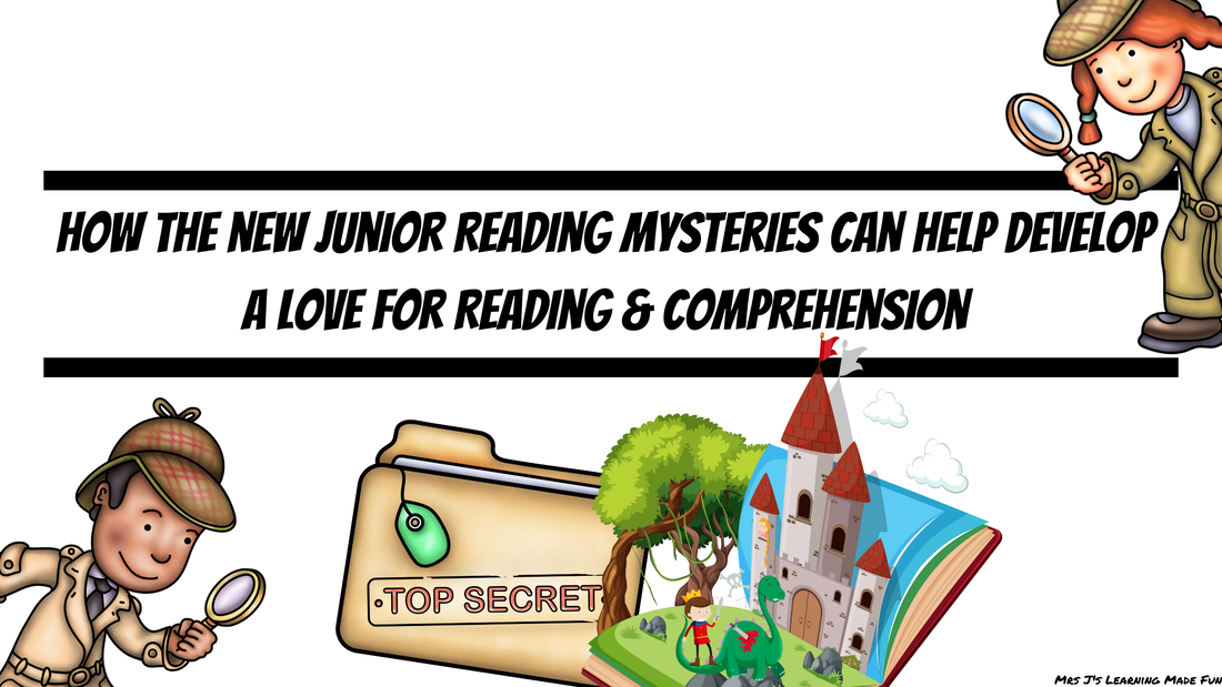 How the Junior Reading Mystery Games can help develop a love of reading ...