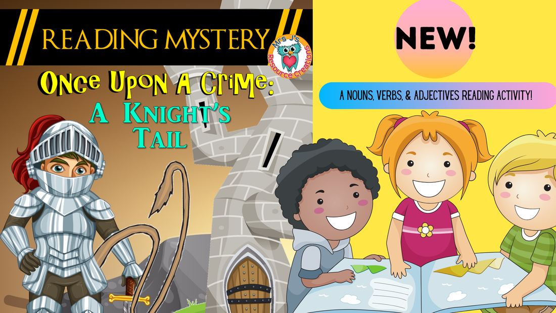 NEW Once Upon a Crime Reading Mystery Available! Ideal for a Nouns ...