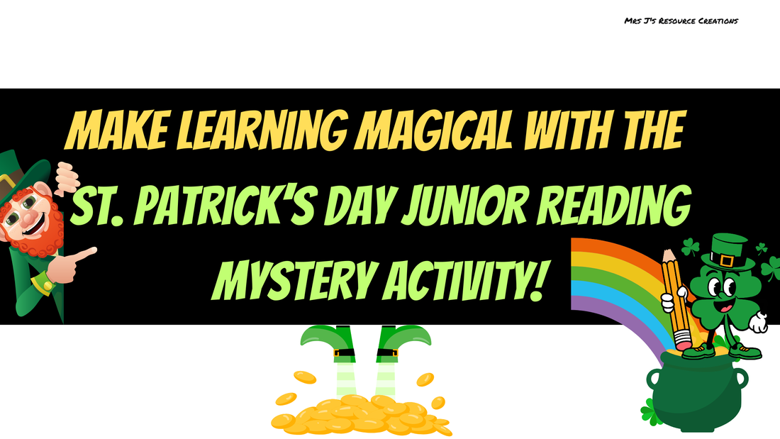 Make Learning Magical with the St. Patrick's Day Junior Reading Mystery ...