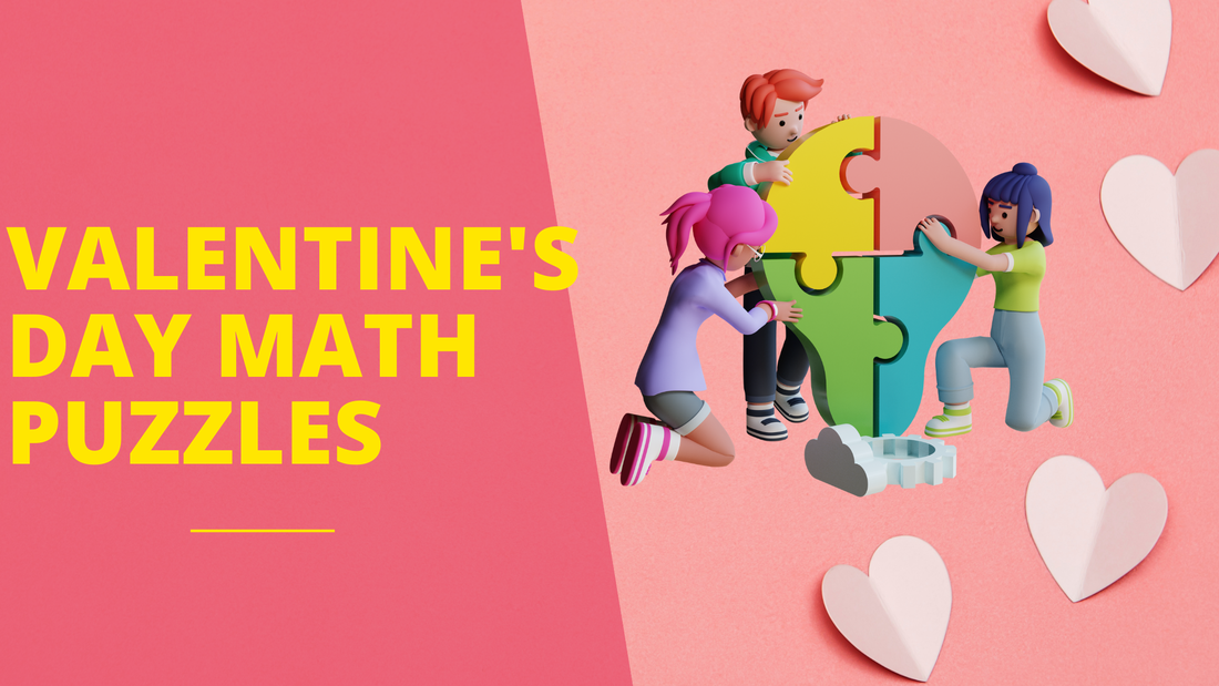 Valentine's Day Math Puzzles - JJ Resource Creations