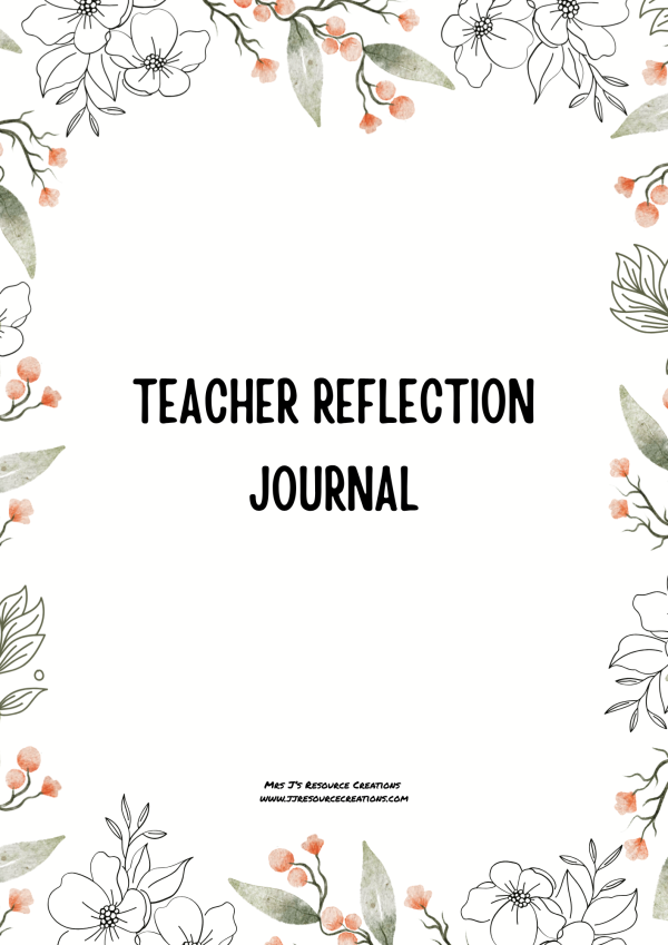 FREE Teacher Reflection Journal | 30 Mindful Prompts for Teachers